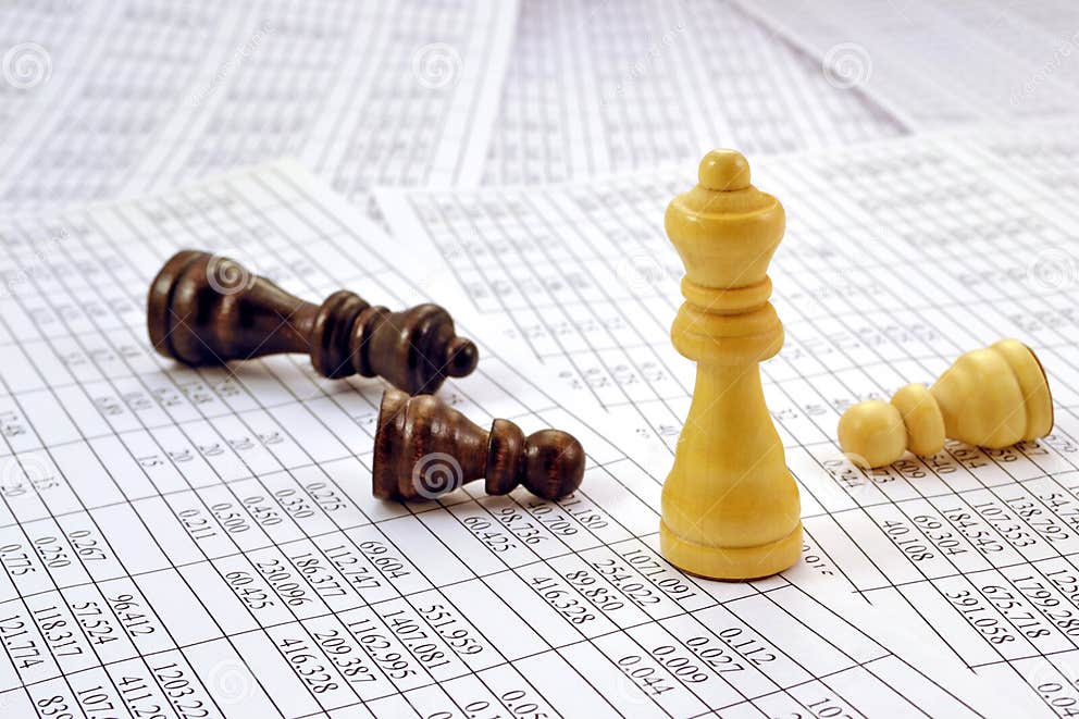 Chess pieces and numbers stock photo. Image of analyzing - 67035620