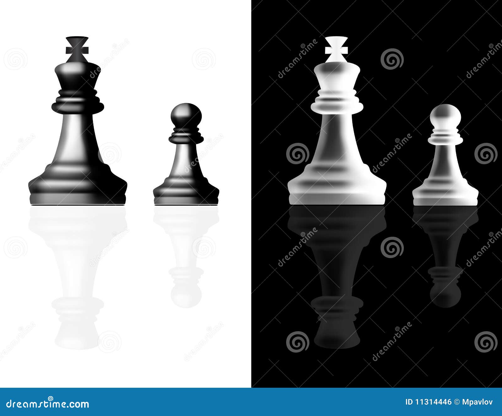Chess pieces vector stock vector. Illustration of piece - 11314446