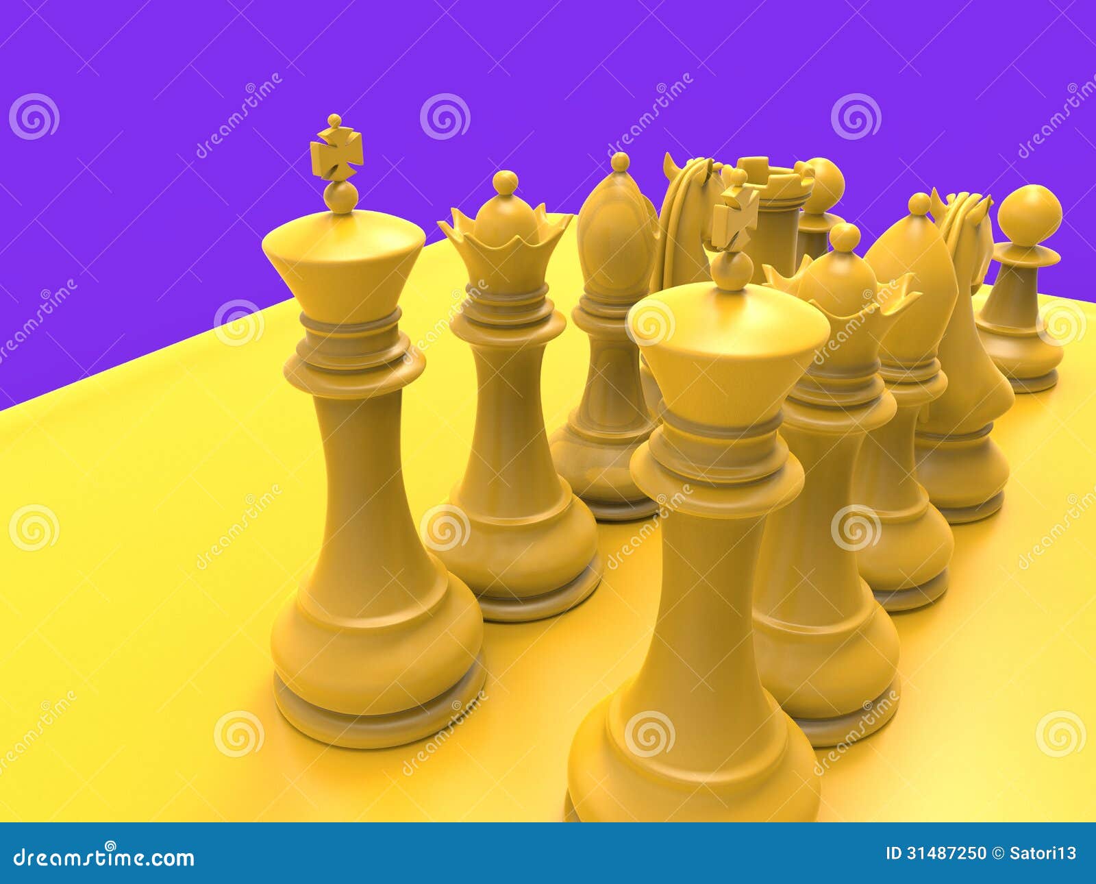 Chess piecies stock illustration. Illustration of competitive - 31487250