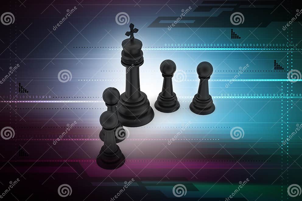 Chess, planning concept stock illustration. Illustration of game - 56681461