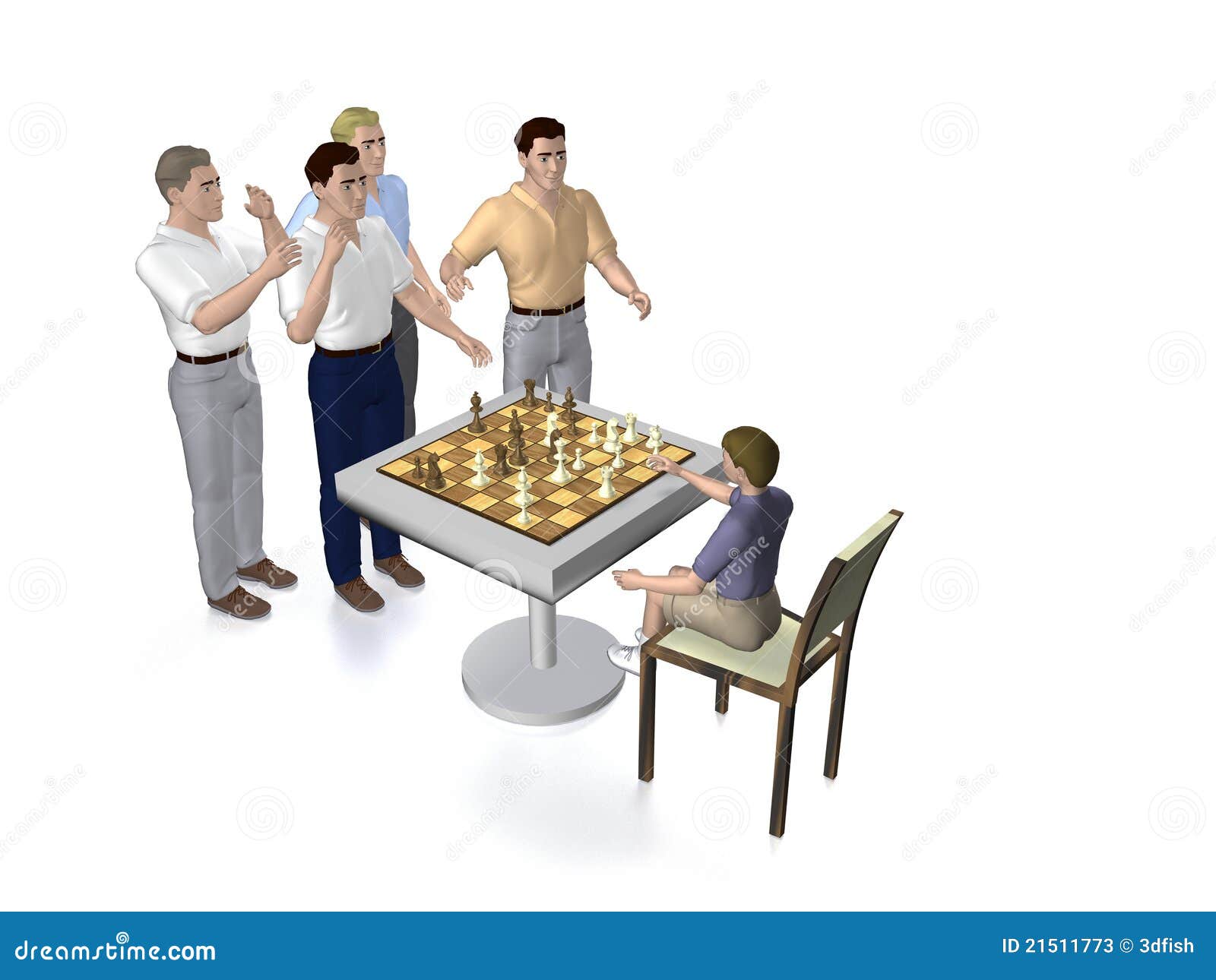 Chess Players Cartoon Vector Concepts. Man Woman Avatars Elegant ...