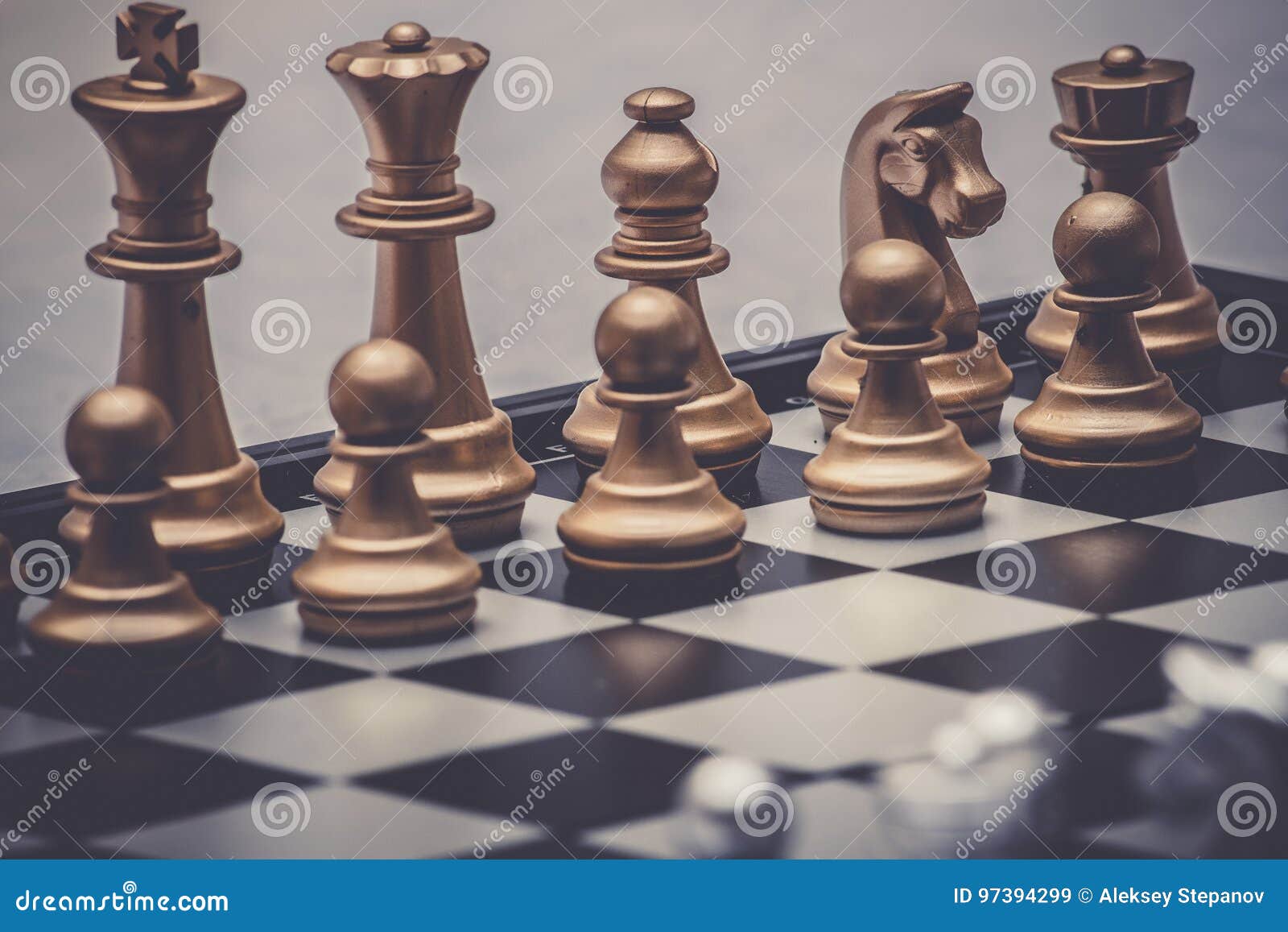 Chess Position for the Winners Stock Image - Image of game, challenge ...