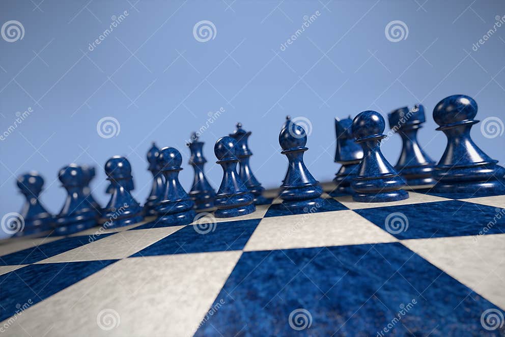 Chess: readyForBattle stock illustration. Illustration of king - 31679107