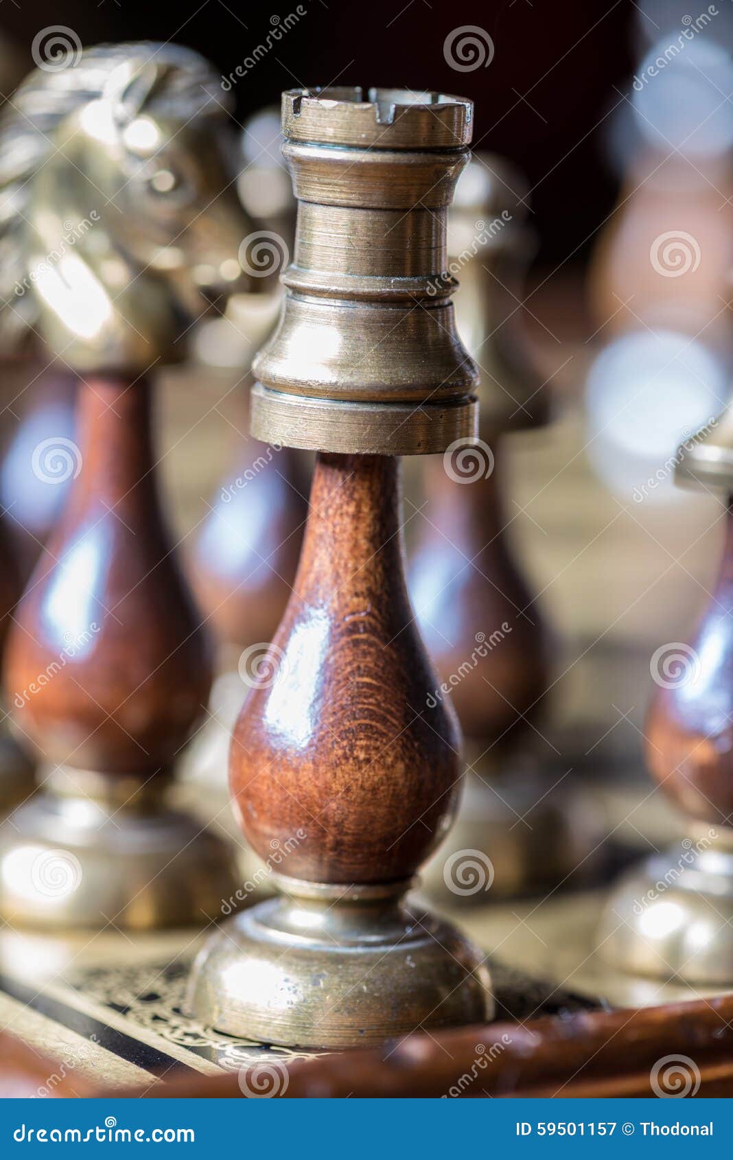 Chess rook stock image. Image of closeup, chess, knight - 59501157