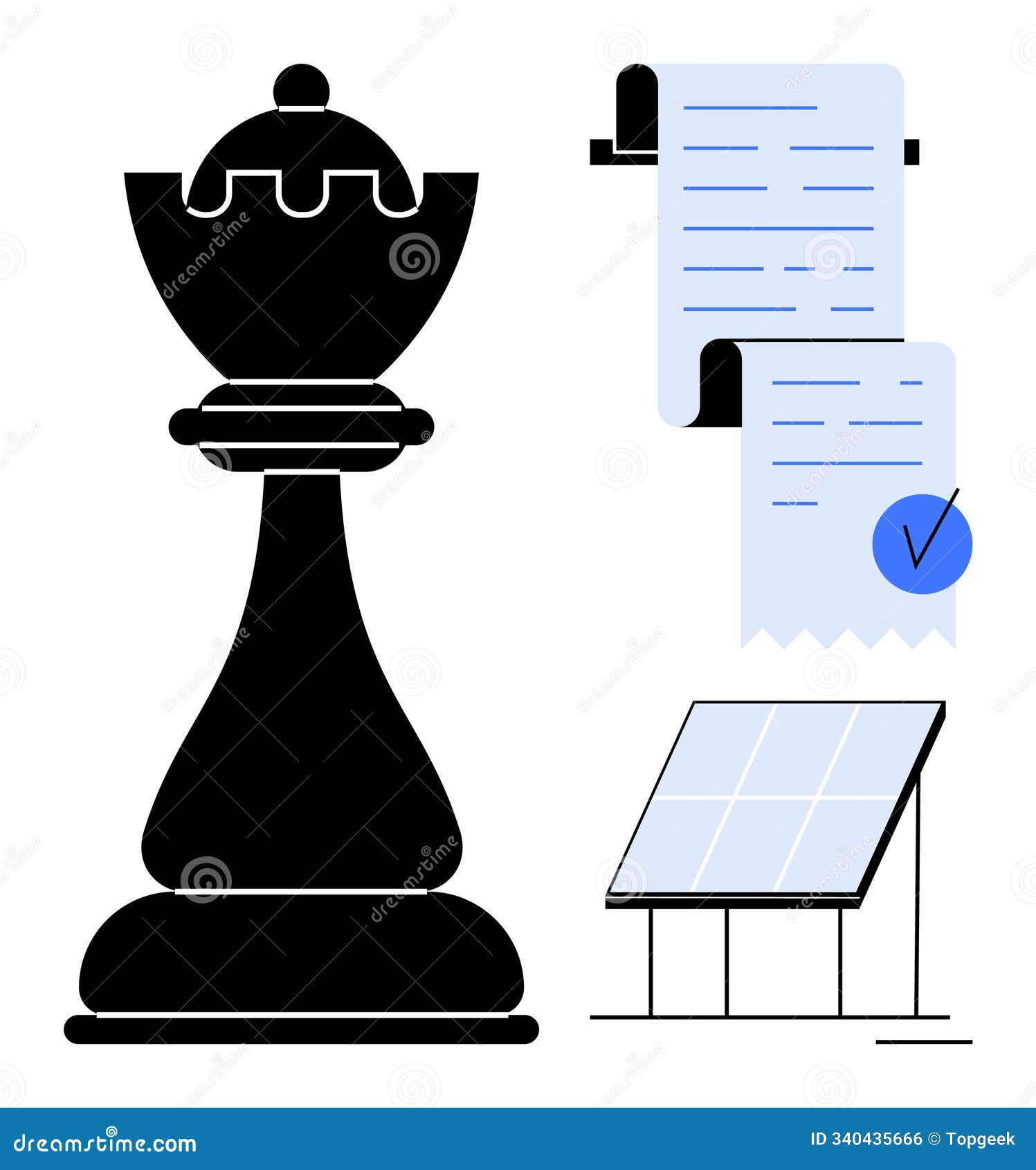 Chess Rook White Side View Royalty-Free Stock Image | CartoonDealer.com ...
