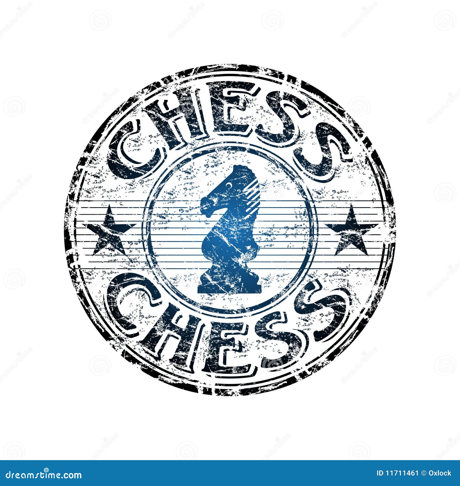 Chess rubber stamp stock illustration. Illustration of competition ...