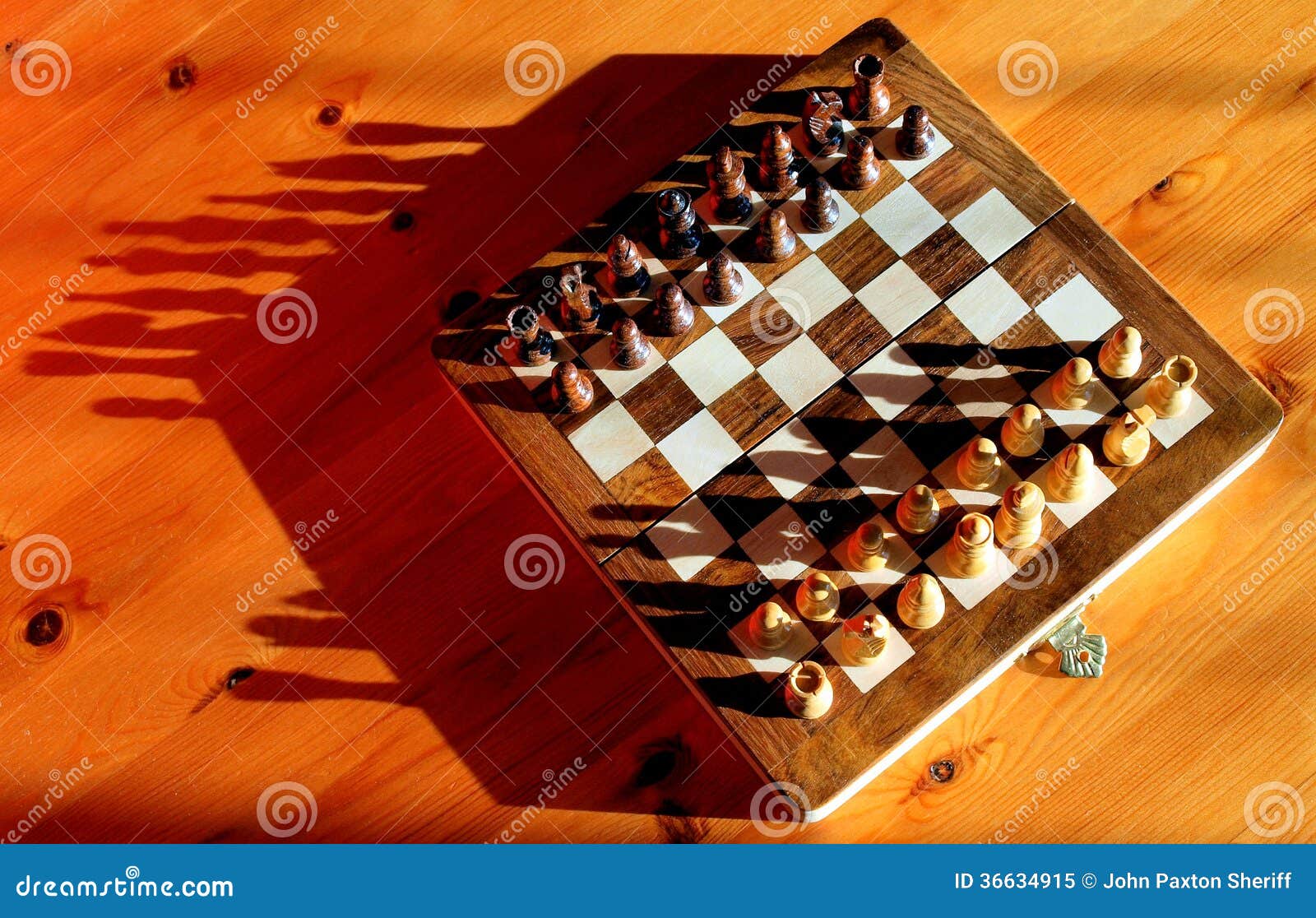 Chess set with shadows stock image. Image of wooden, pieces - 36634915