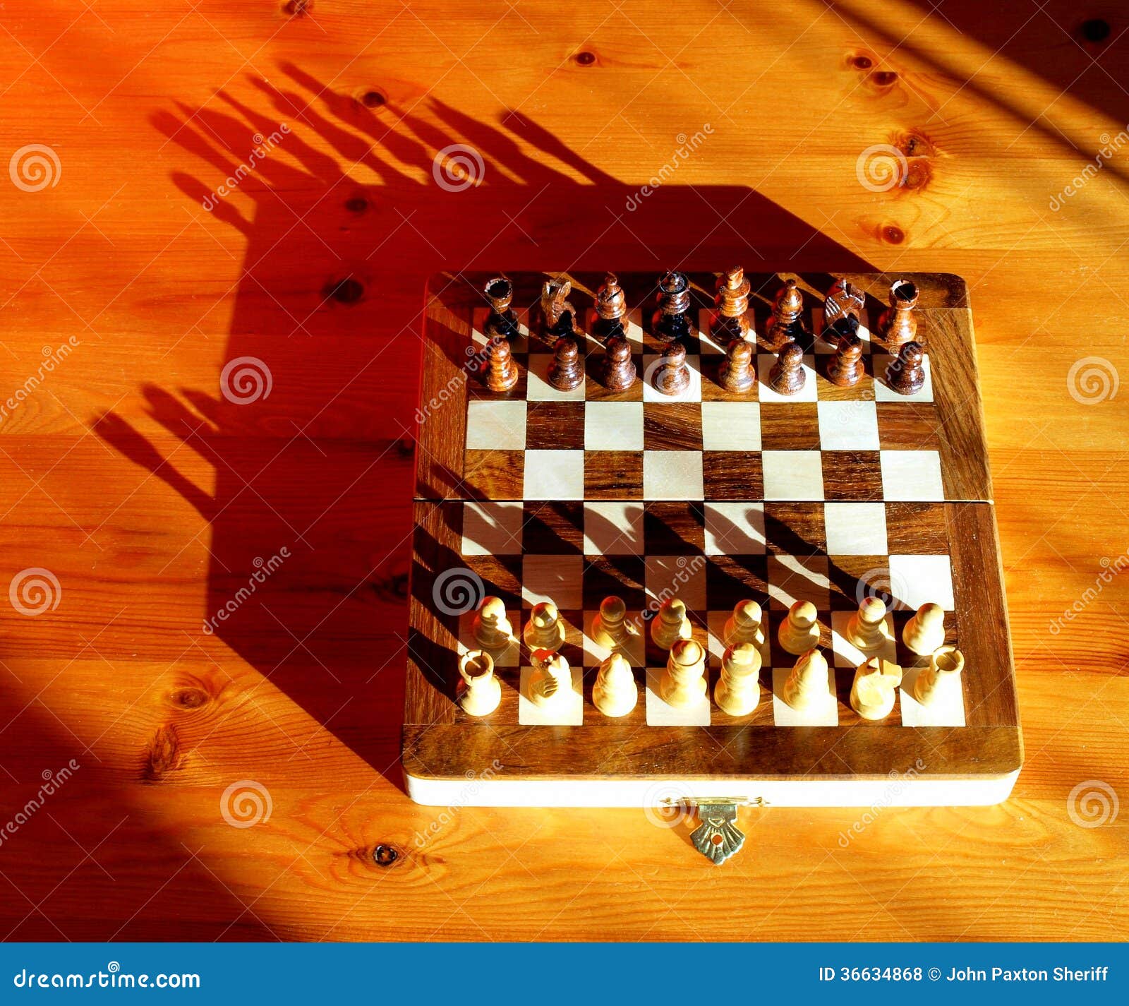 Chess set with shadows stock photo. Image of sunlight - 36634868