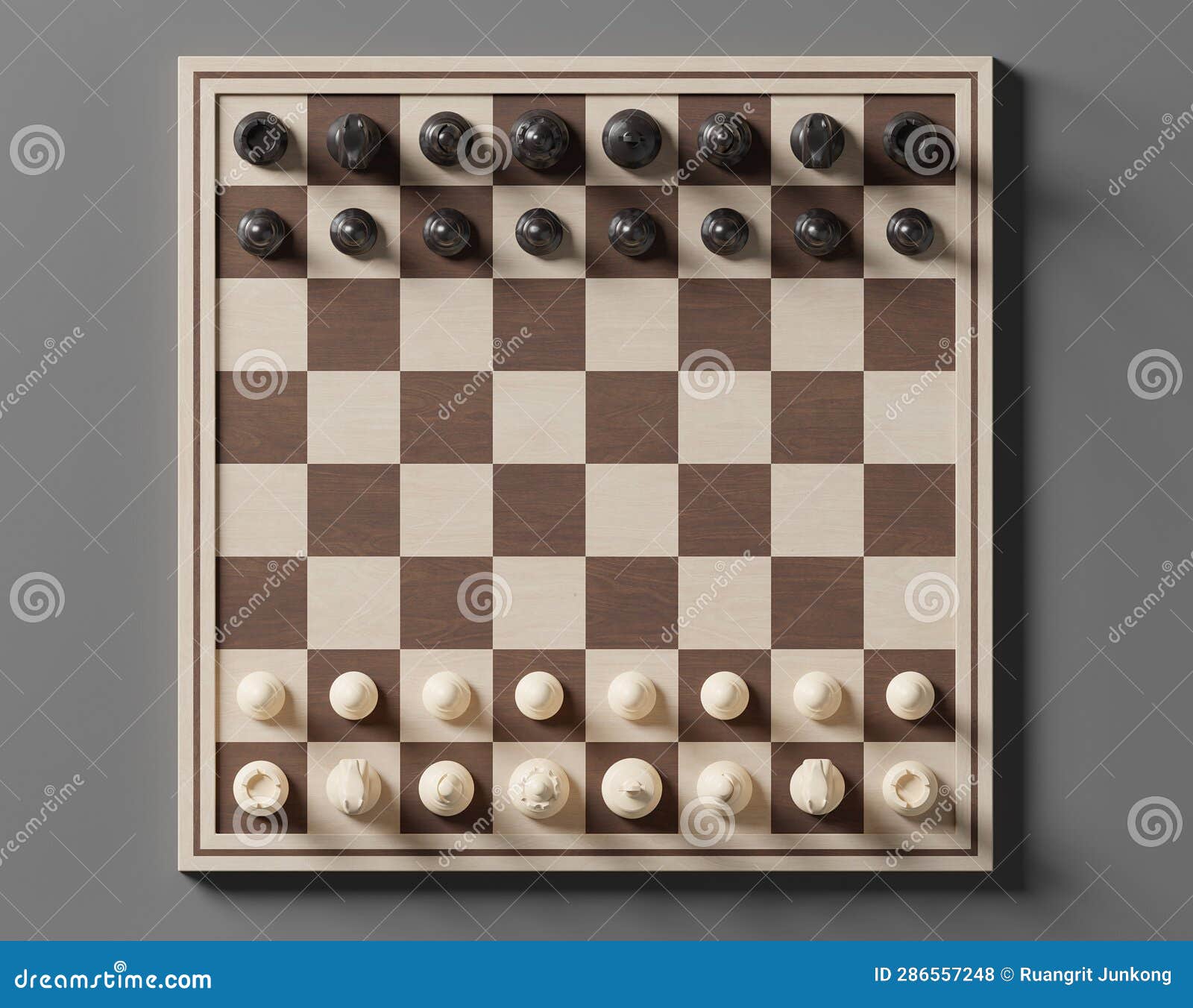Chess Set Top View, Competition, Game, War, Emulation and Planning ...