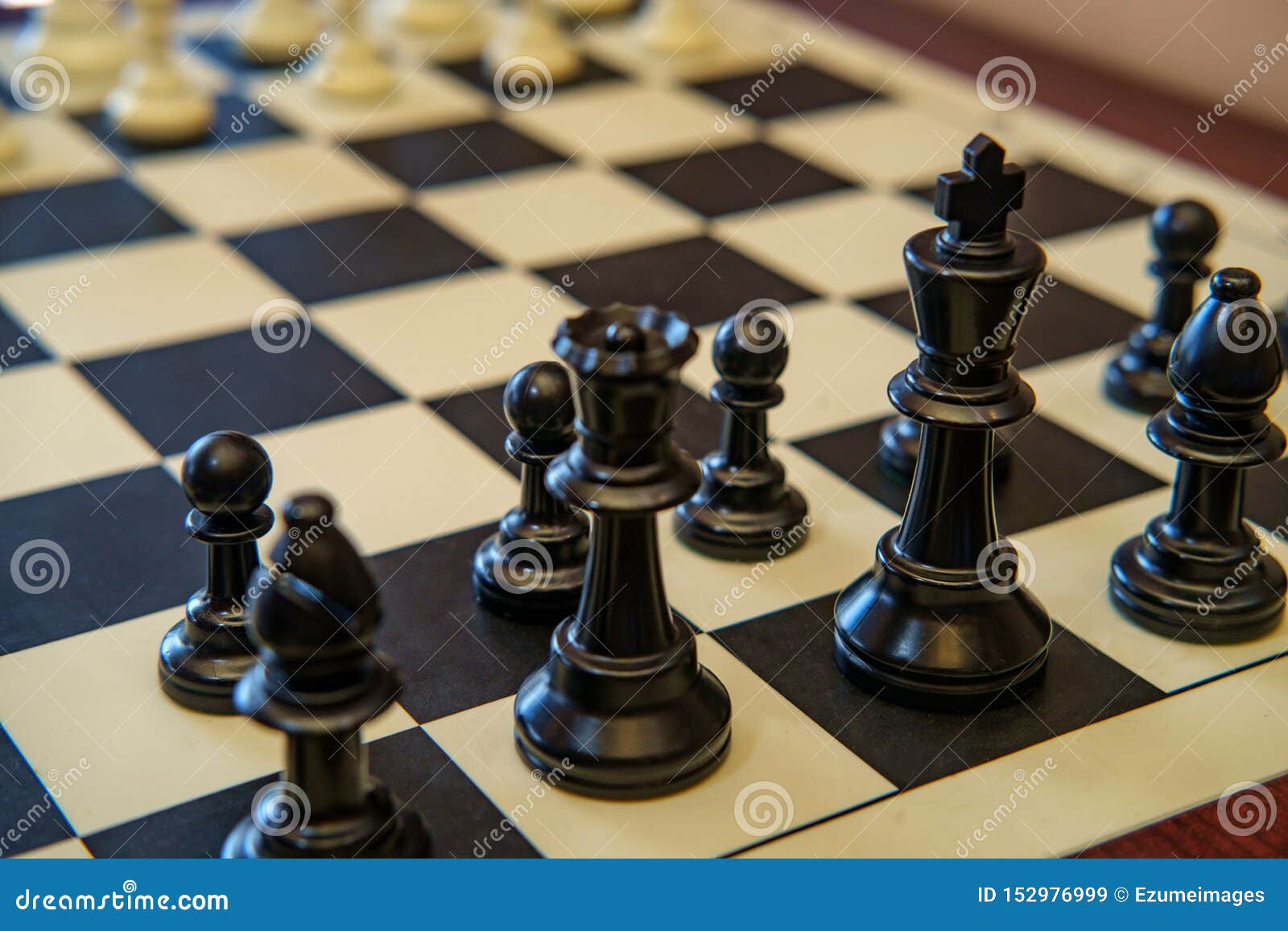 Chess Set Up Beginning stock image. Image of board, chess - 152976999