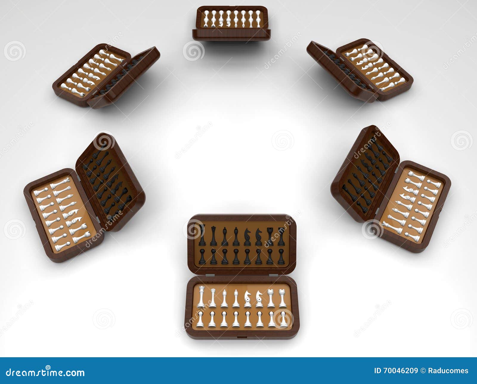 Chess Sets Circular Pattern Stock Illustration - Illustration of king ...