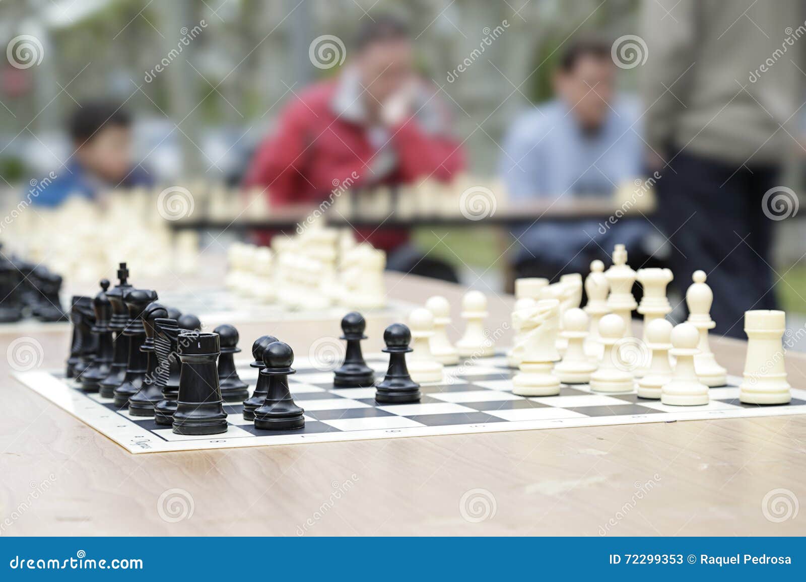 Chess Simultaneous Exhibition Stock Photography | CartoonDealer.com ...