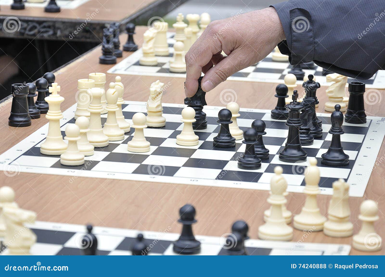 Simultaneous Chess Game Royalty-Free Stock Photography | CartoonDealer ...