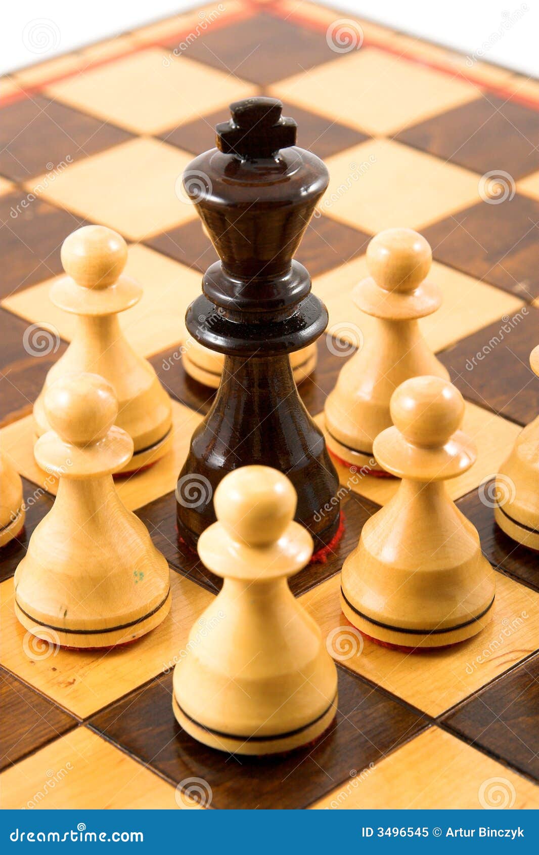 Chess situation stock image. Image of thinking, competition - 3496545