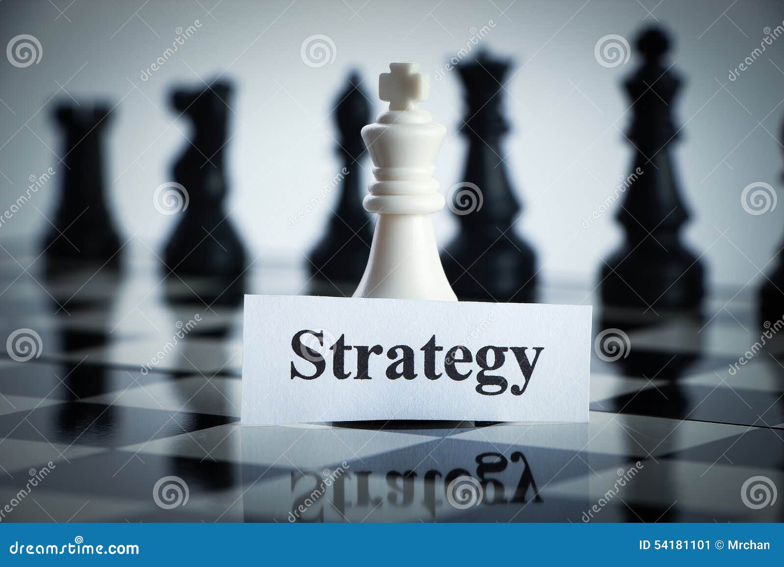 Chess strategy concept stock image. Image of business - 54181101