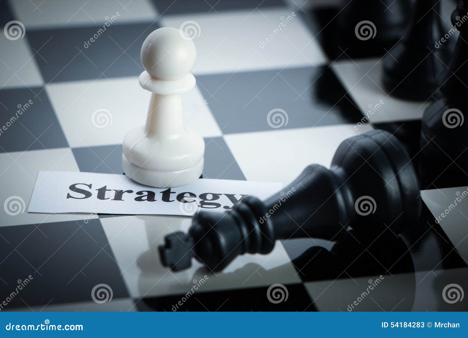 Chess strategy concept stock image. Image of board, leader - 54184283