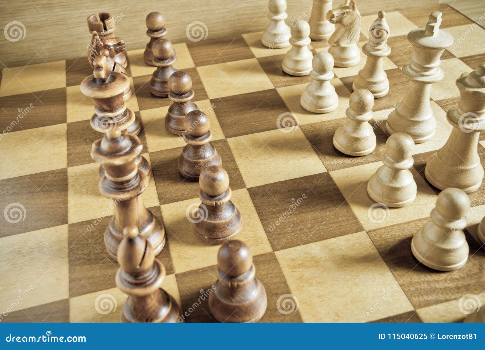Chess Strategy: Points of View Stock Image - Image of game, chess ...