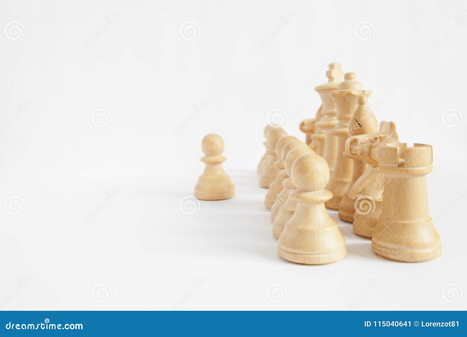 Chess Strategy: Points of View Main Focus on Rook and Pawn Stock Image ...