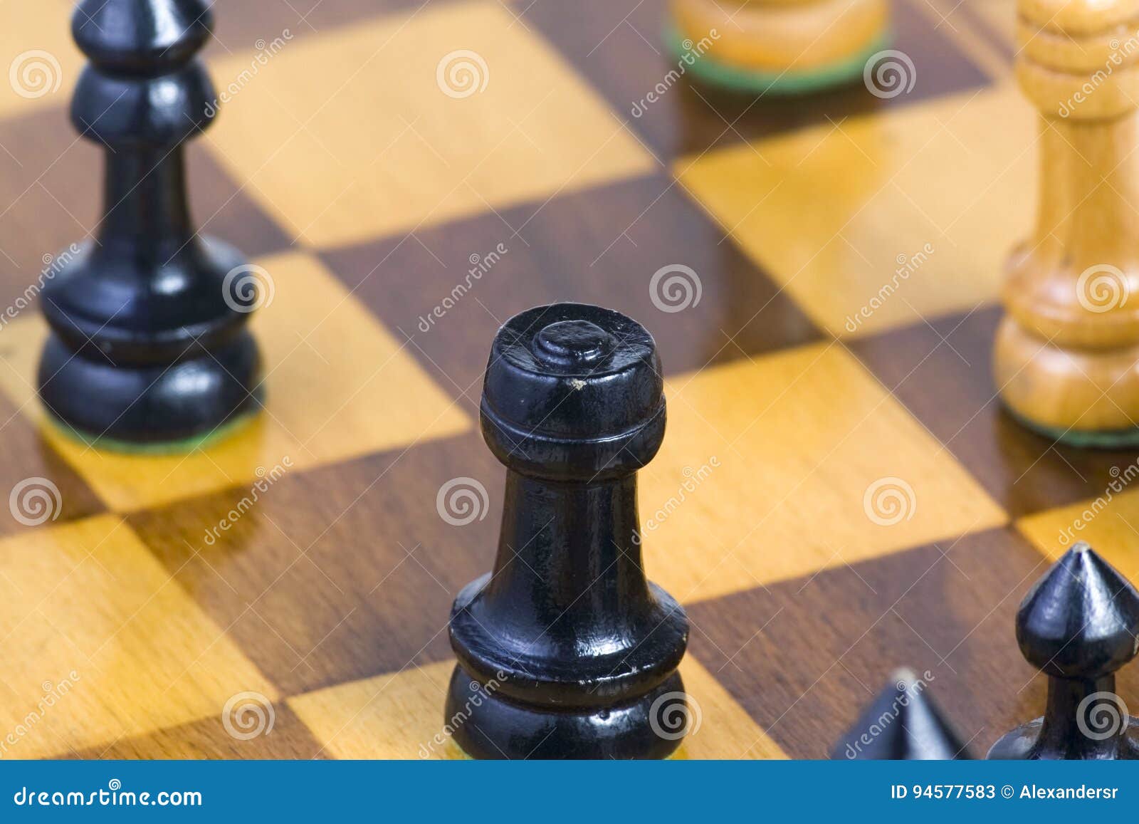 CHESS on TABLE with WHITE BACKGROUND Stock Image - Image of business ...
