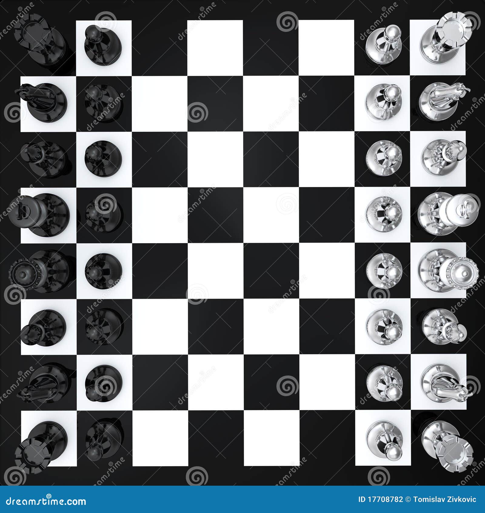 Chess top view stock illustration. Illustration of bishop - 17708782