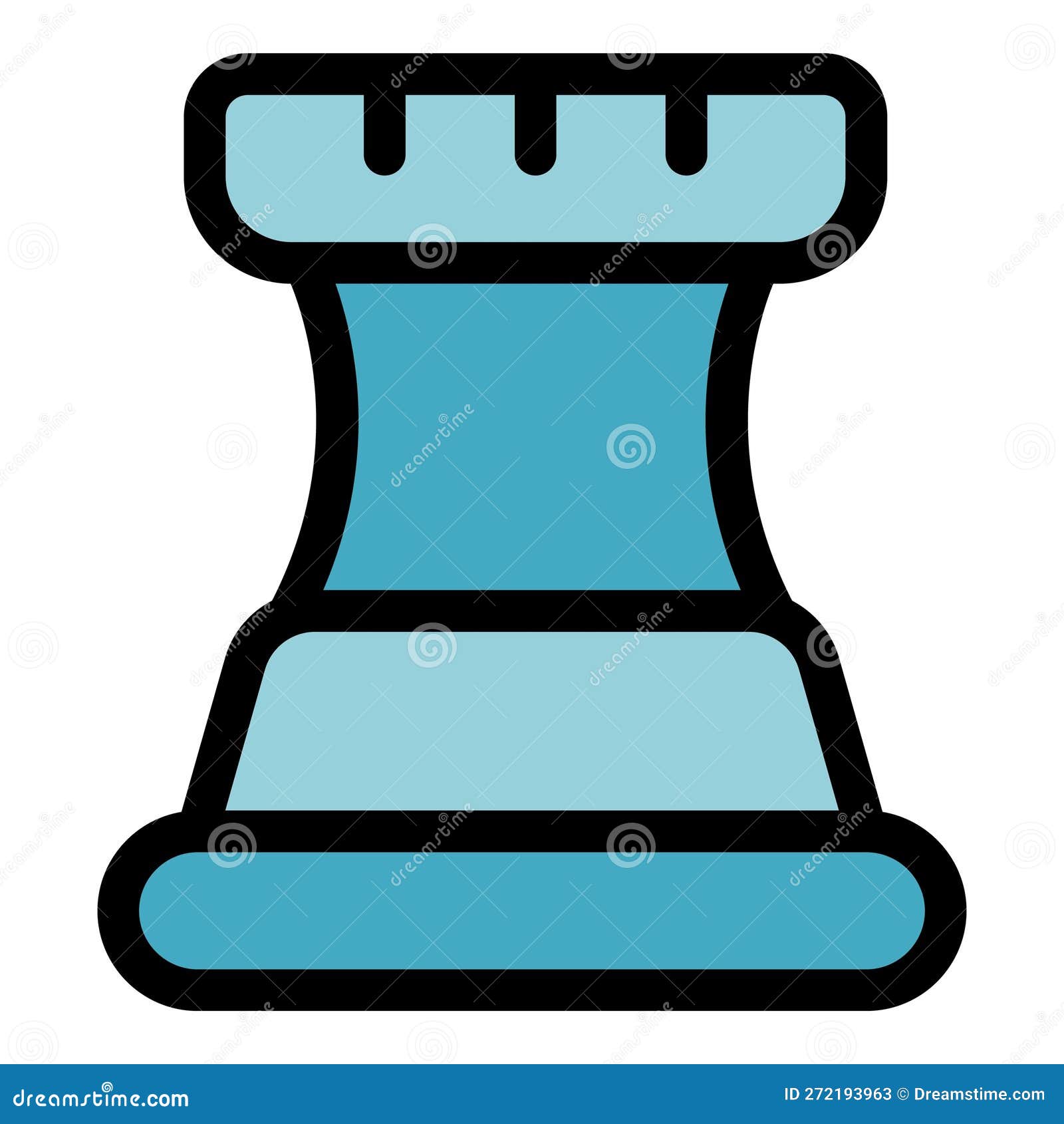 Chess User Icon Vector Flat Stock Illustration - Illustration of ...