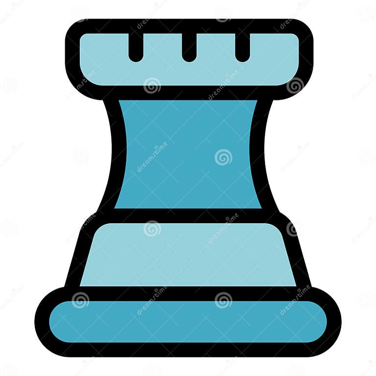 Chess User Icon Vector Flat Stock Illustration - Illustration of ...