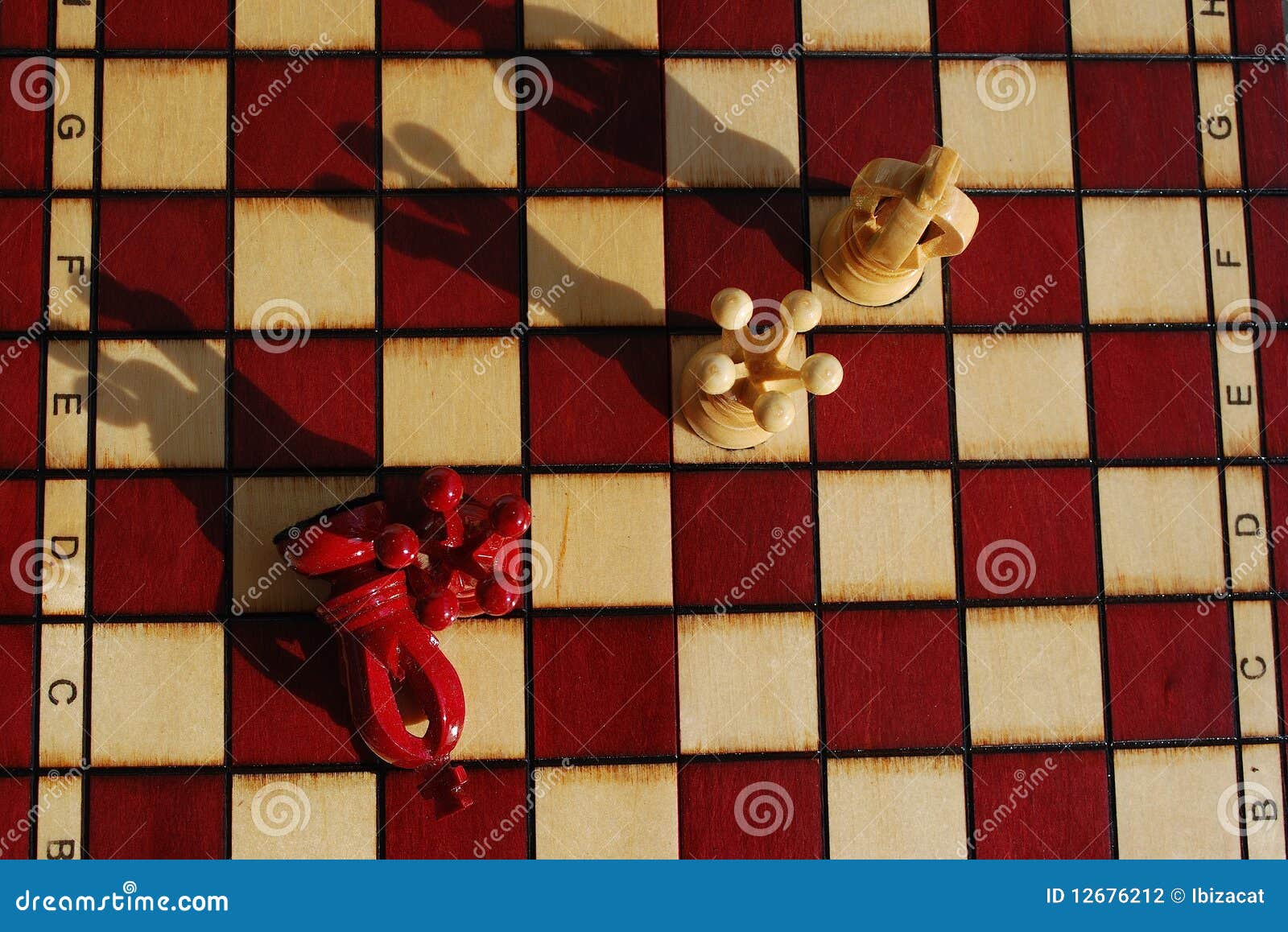 Chessboard stock photo. Image of game, boardgame, ranks - 12676212