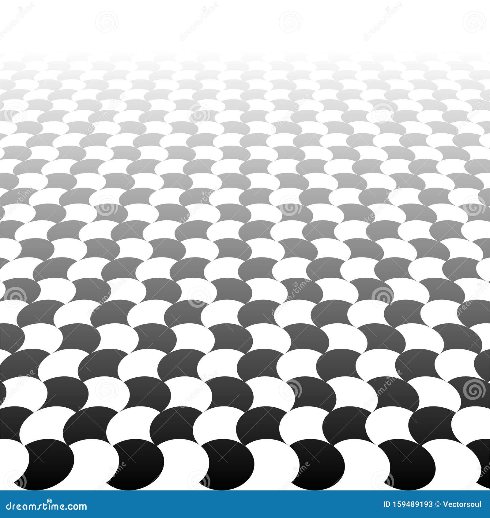 Chessboard, Checkerboard Surface Vanishing into Horizon. 3d Plane Scene ...