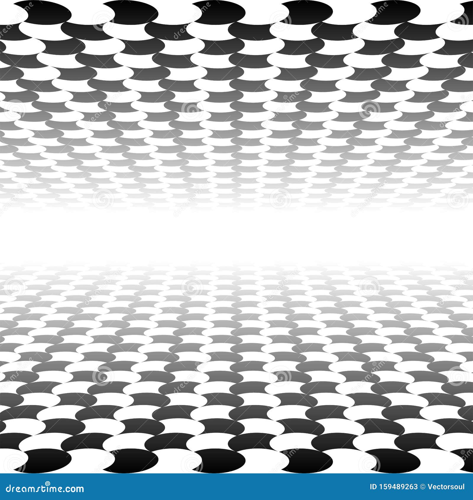Chessboard, Checkerboard Surface Vanishing into Horizon. 3d Plane Scene ...