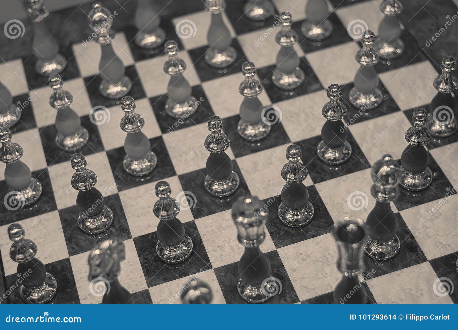Chess game stock photo. Image of game, metal, gambling - 101293614