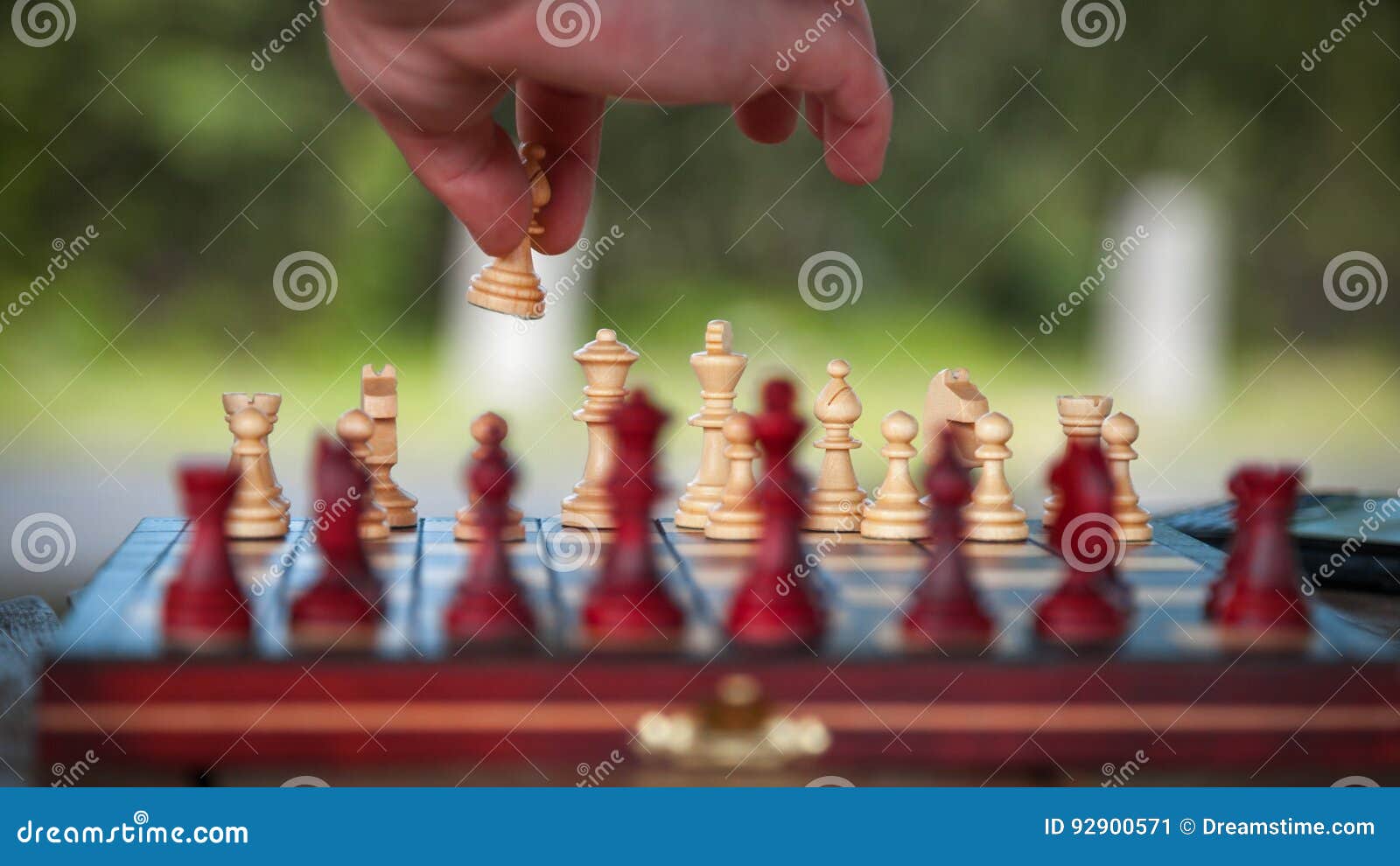 Chessboard and human hand stock image. Image of chessboard - 92900571