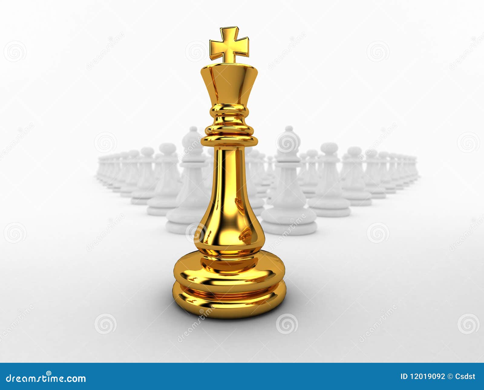 Chessman king leader. stock illustration. Illustration of king - 12019092