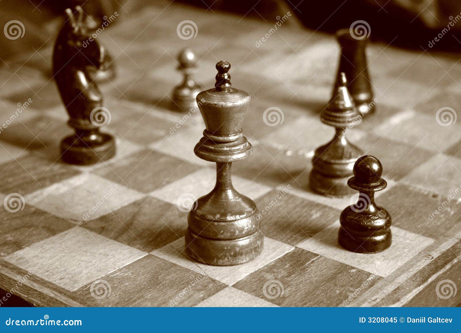 Chessmen stock image. Image of strategy, wood, retro, intellectual ...