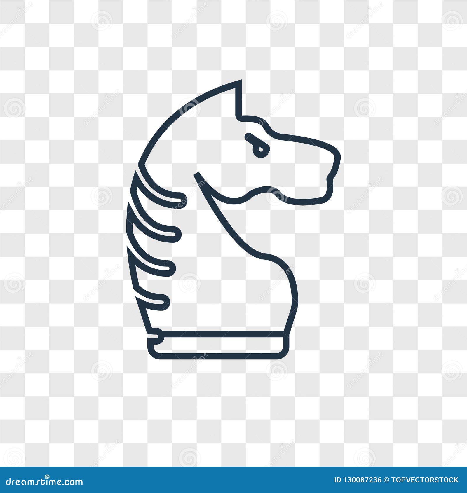 Chessplayer Icon Vector Isolated On White Background, Logo Concept Of ...