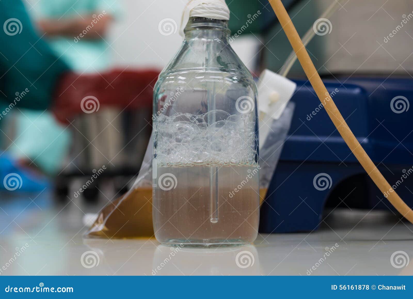 Chest drain stock photo. Image of operative, system, thoracic - 56161878