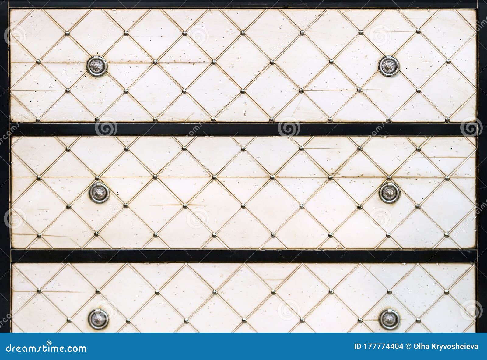 Chest of Drawers White Wooden Texture Antique, Old Beautiful Commode ...