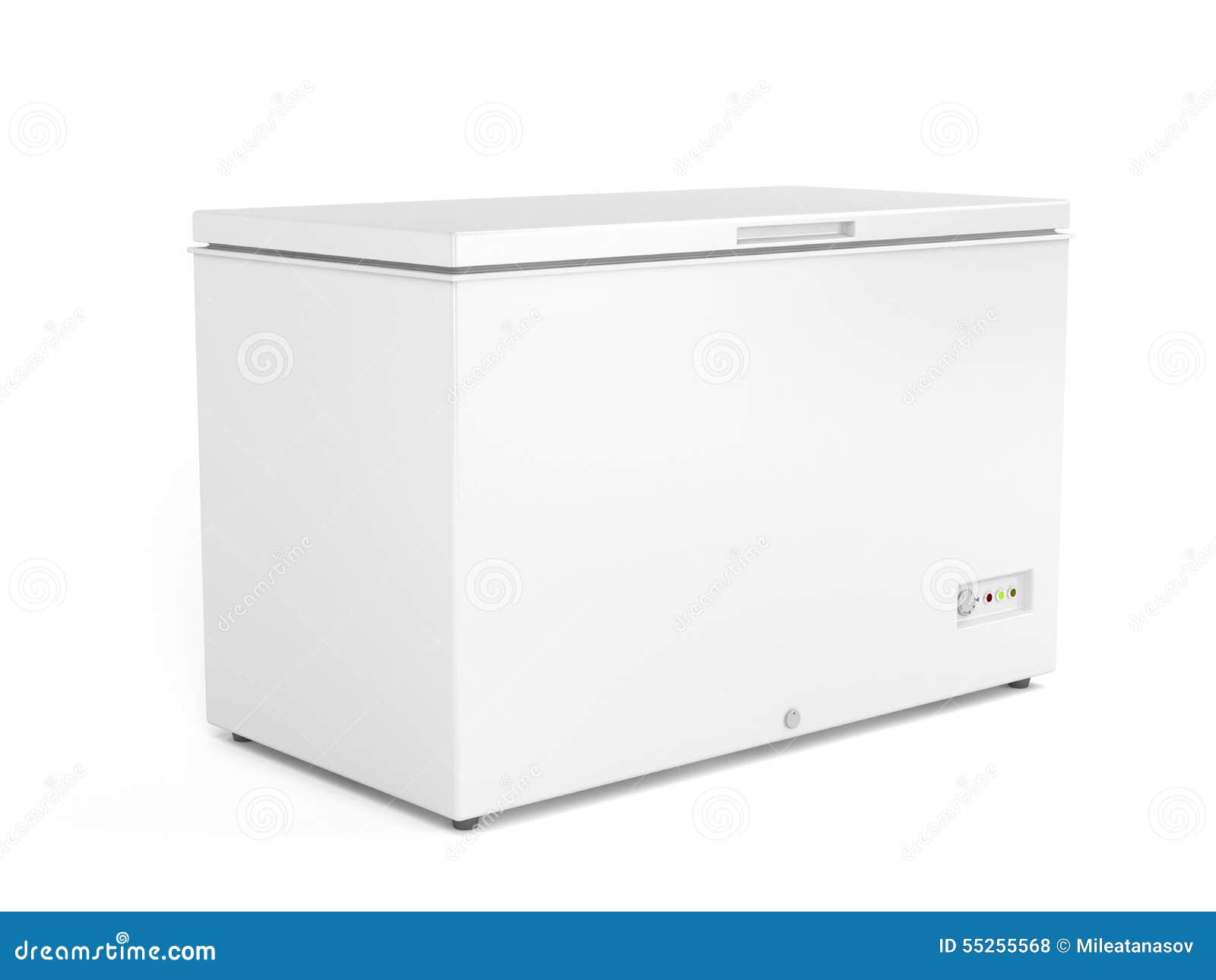 Chest freezer stock illustration. Illustration of refrigerator - 55255568