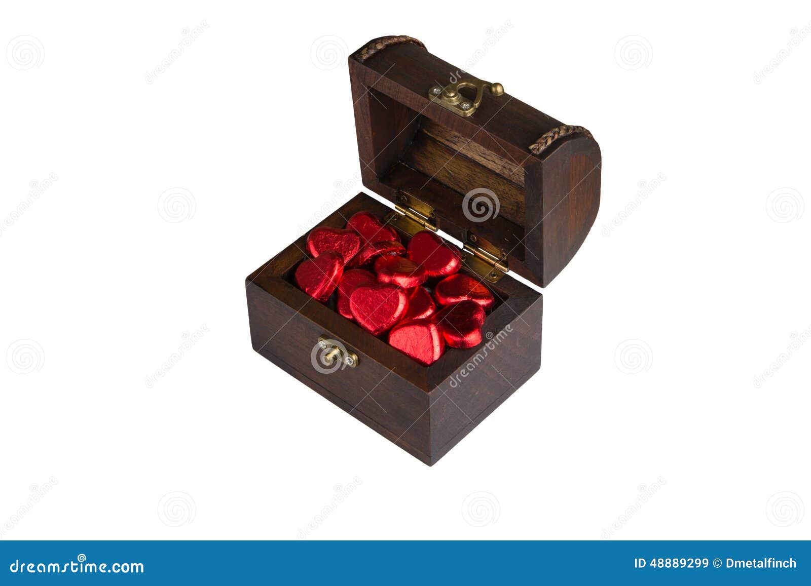 Chest With Chocolate Easter Eggs Royalty-Free Stock Photography ...