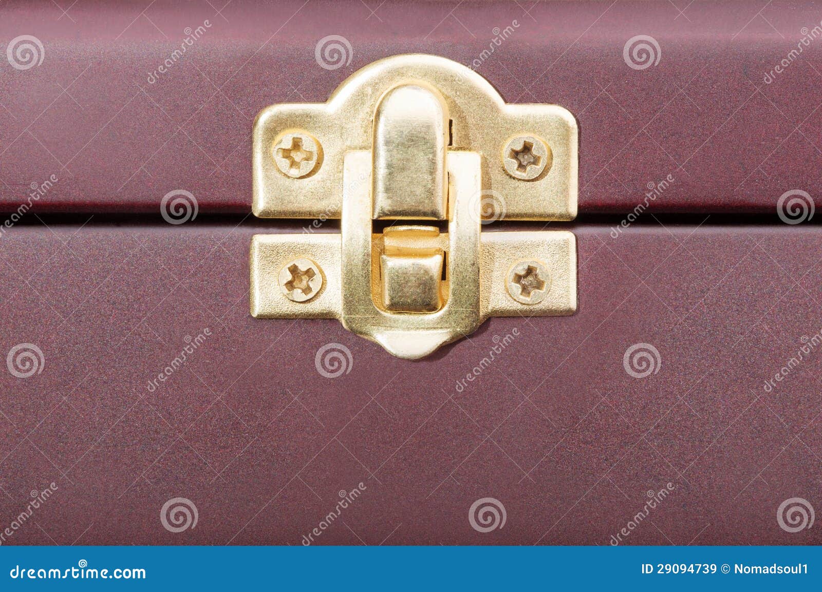 Chest latch stock image. Image of lock, gold, closeup - 29094739