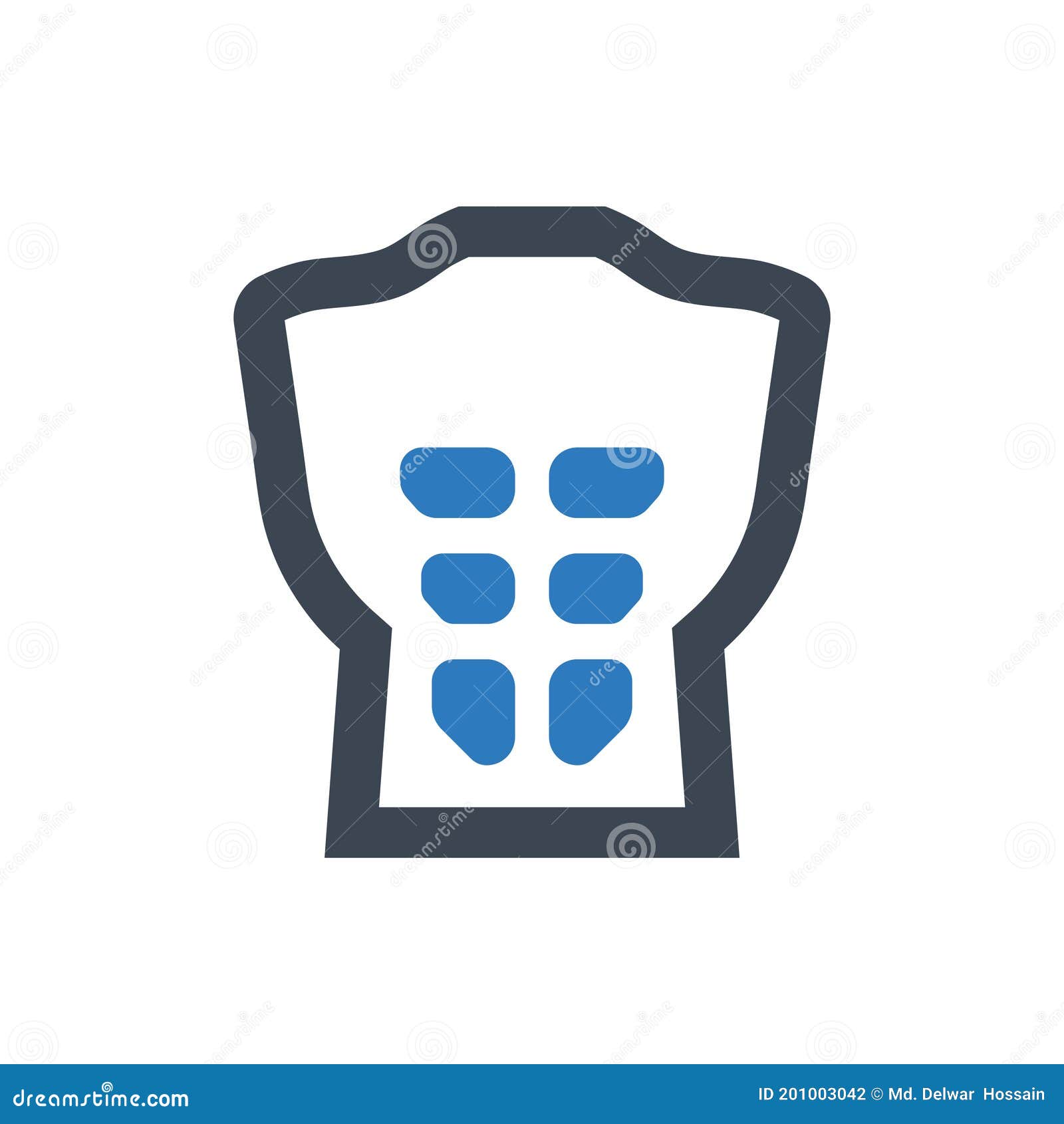 Chest Muscles - Pectoralis Major And Minor - Anatomy Muscles Iso ...