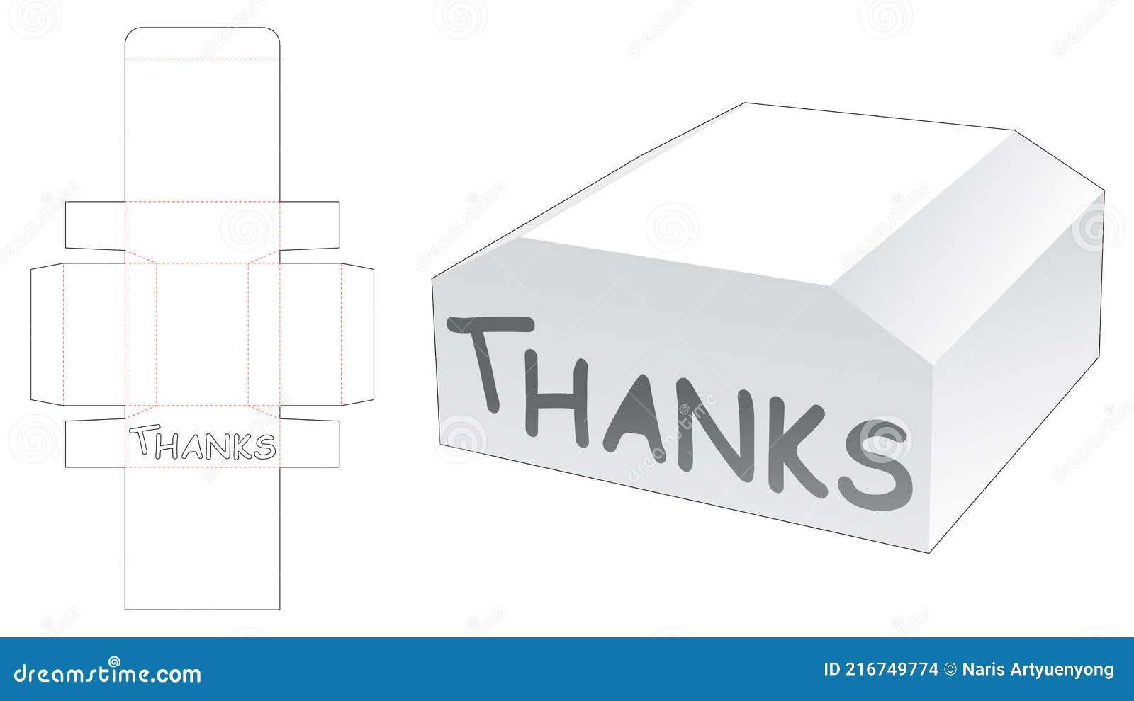 Thanks Word Bold Hand Lettering On Blue Speech Bubble Background ...