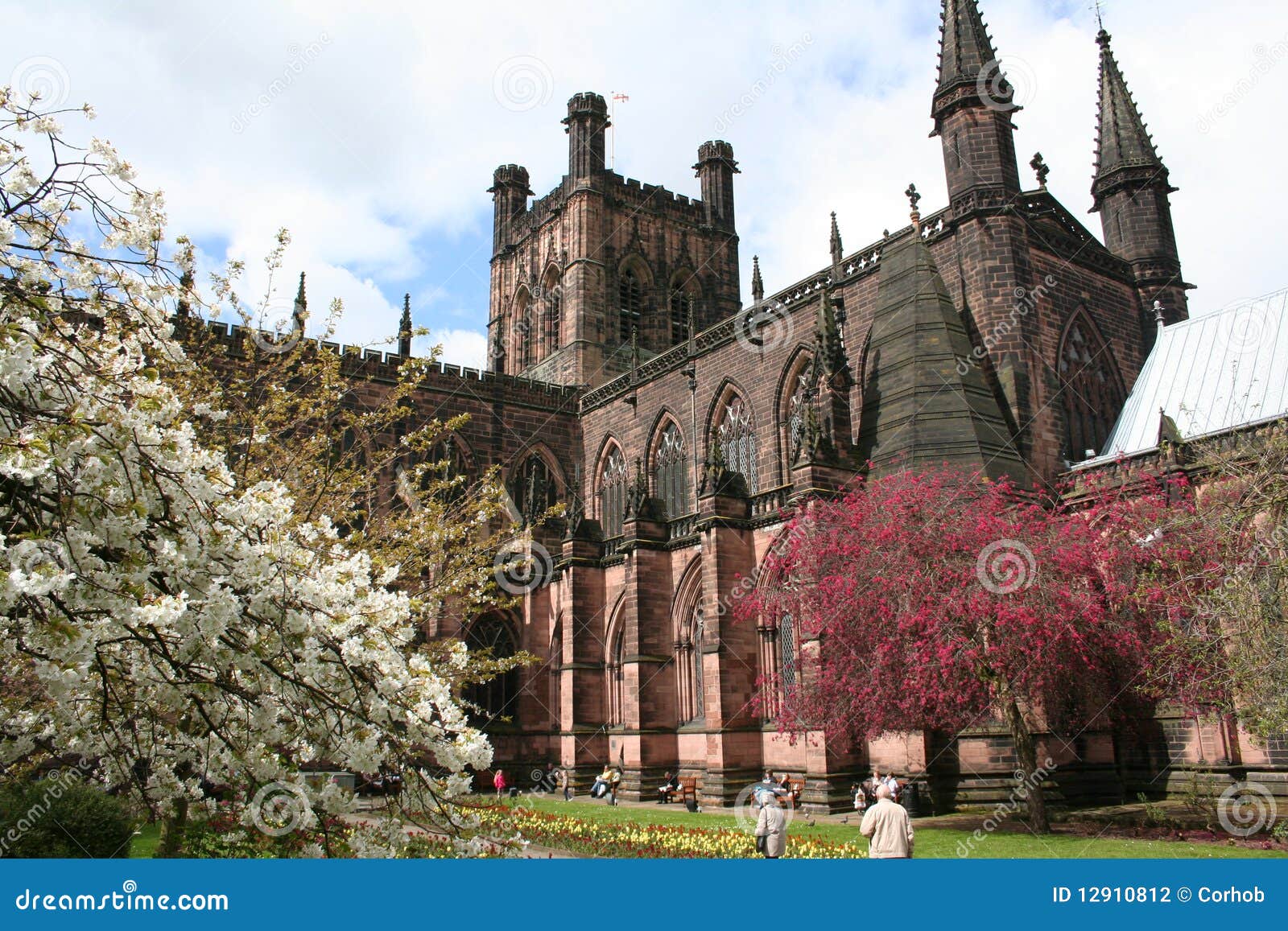 Chester Cathedral stock photo. Image of chester, cheshire - 12910812