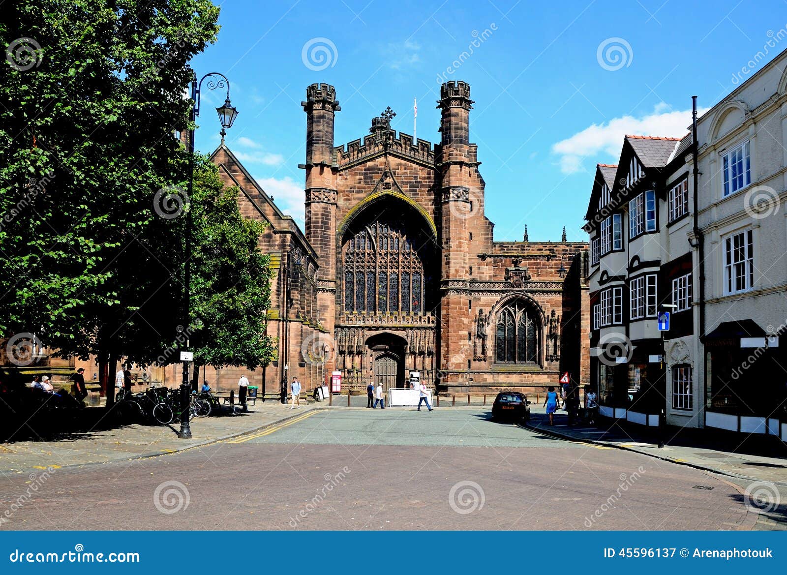 Chester Cathedral fotografia editoriale. Immagine di limite - 45596137