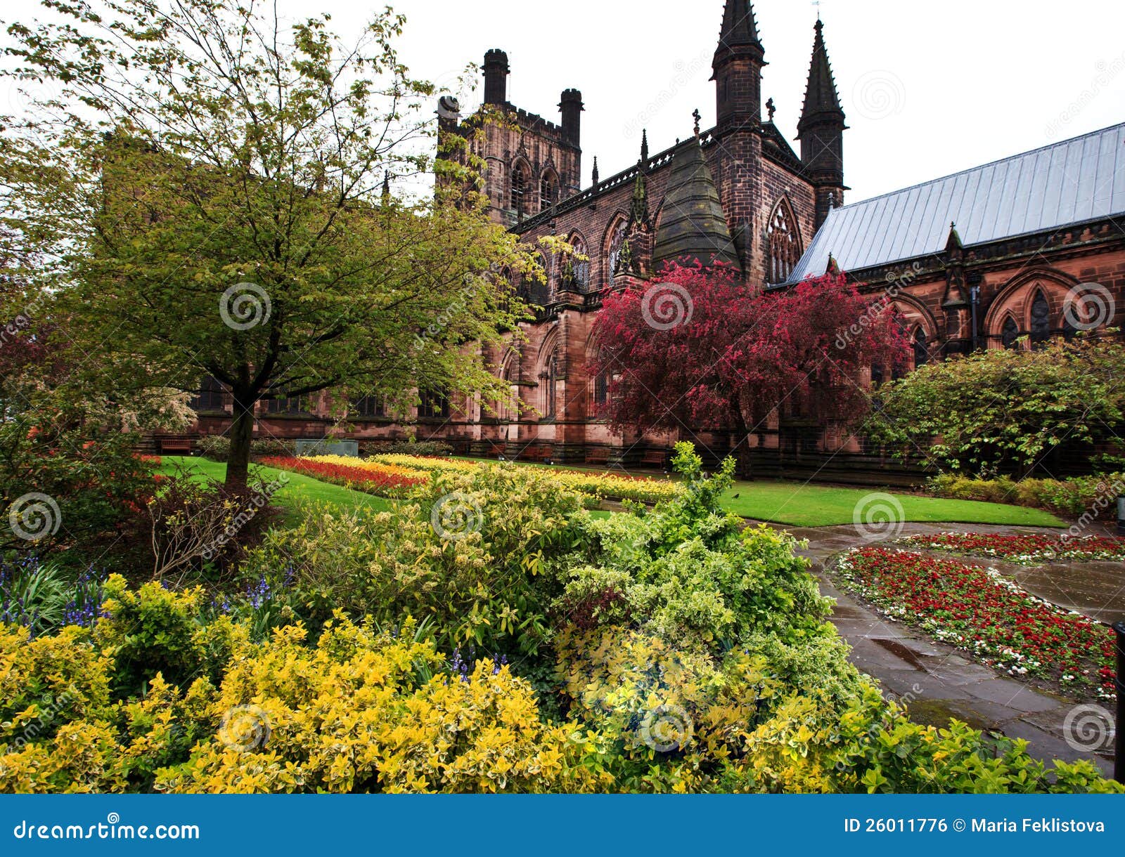 Chester Katedralny Cheshire Anglia UK Zdjęcie Editorial - Obraz ...