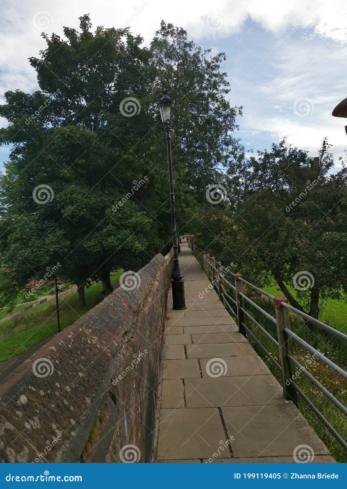 Chester Old Town Walls in August 2020 Stock Image - Image of leaf, 2020 ...