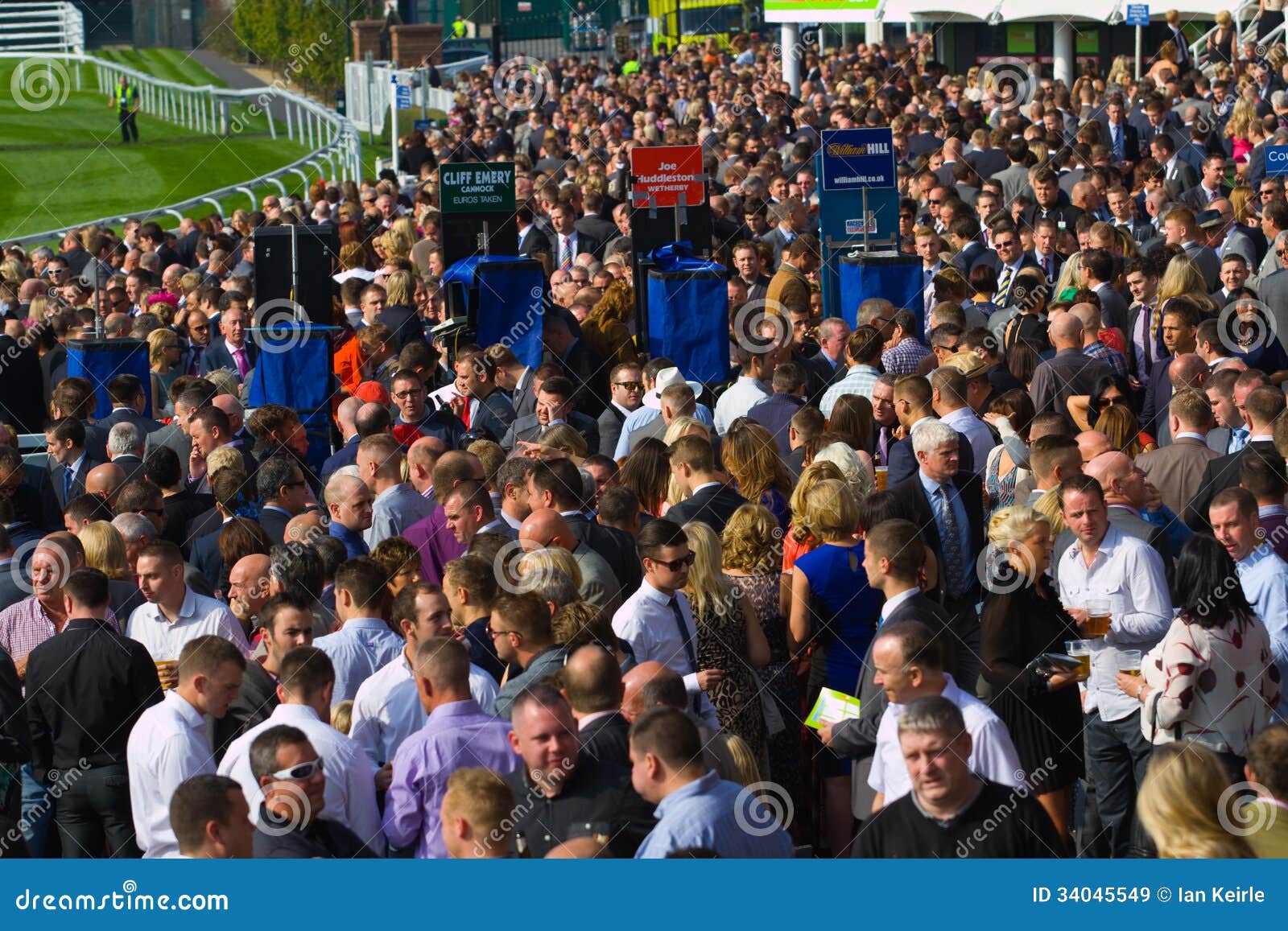 Chester races editorial stock image. Image of bookie - 34045549