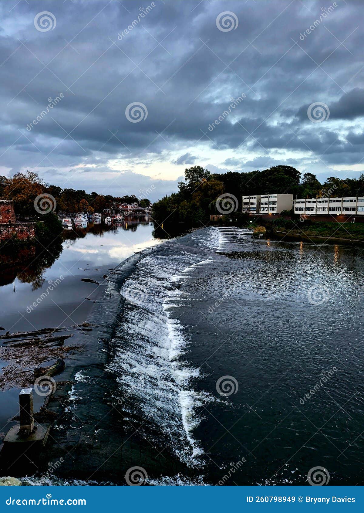 Chester River Dee Water Views Stock Image - Image of dusk, ocean: 260798949