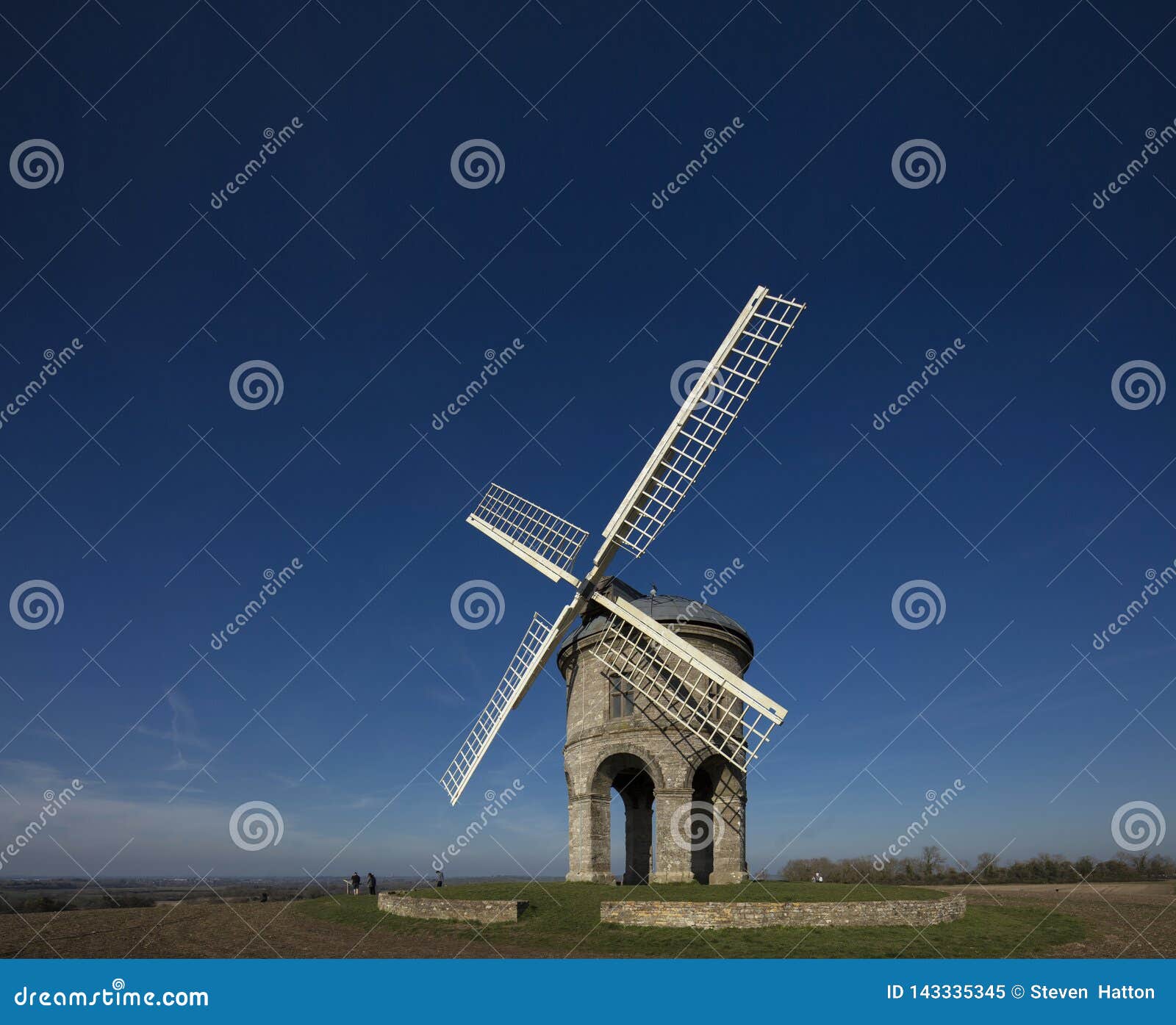 Chesterton, Warwickshire, UK, 24th February 2019, Chesterton Windmill ...