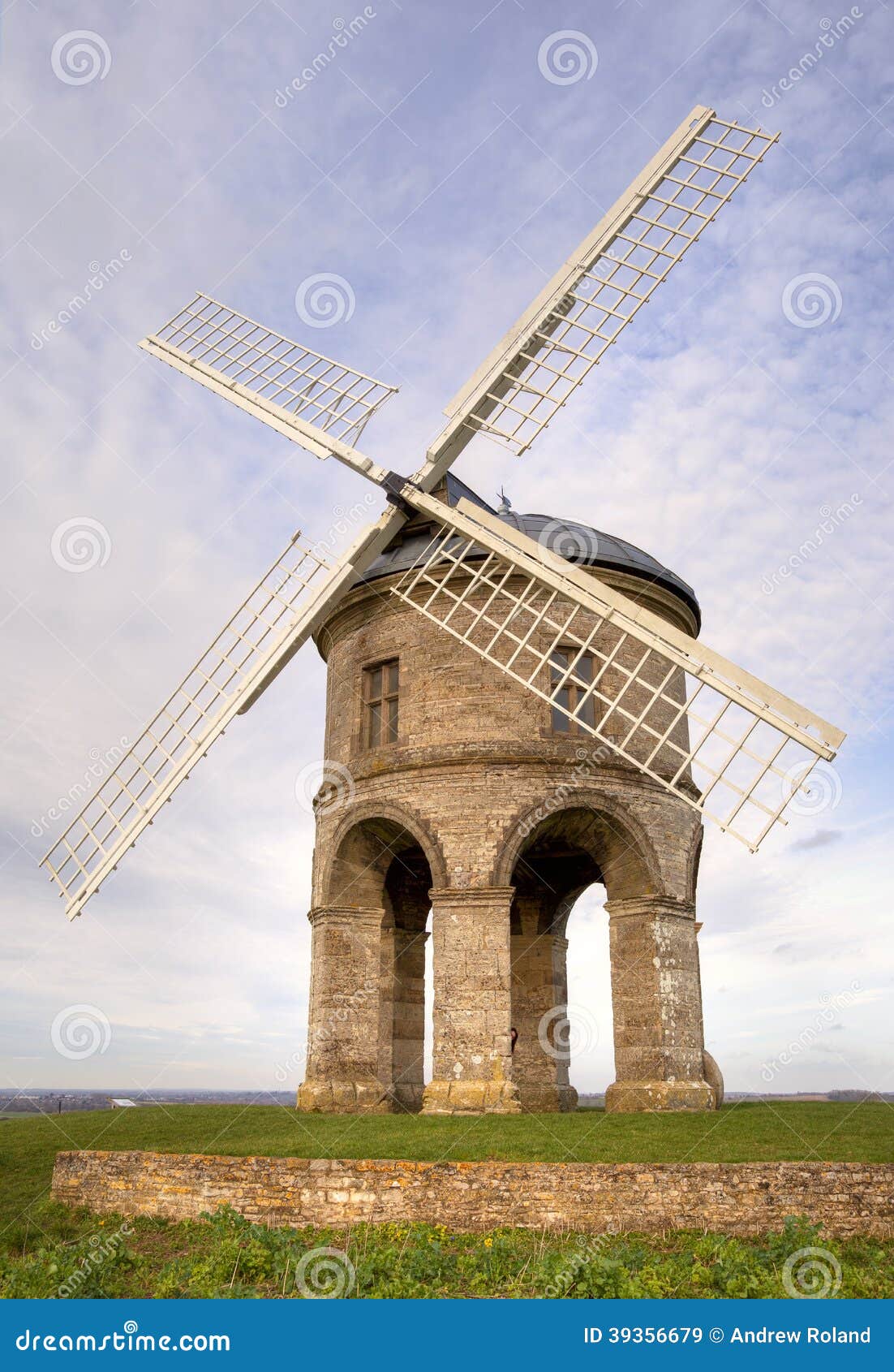 Chesterton Windmill stock image. Image of chesterton - 39356679