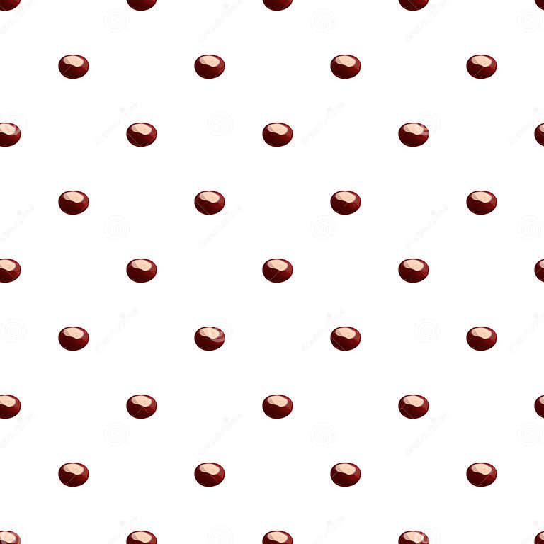 Chestnut Pattern Seamless Vector Stock Vector - Illustration of food ...